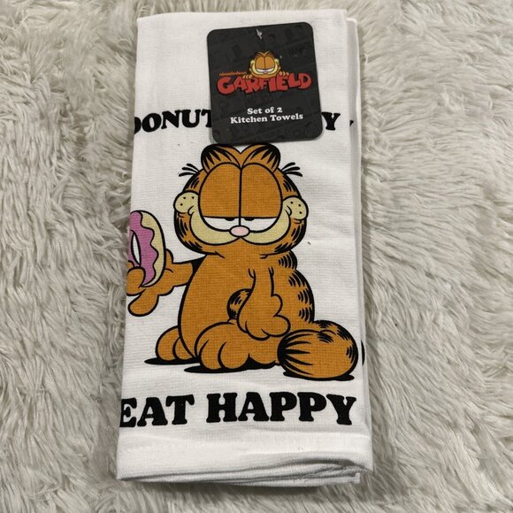 Nickelodeon | Kitchen | Nickelodeon Garfield Kitchen Towel Set Of 2 ...